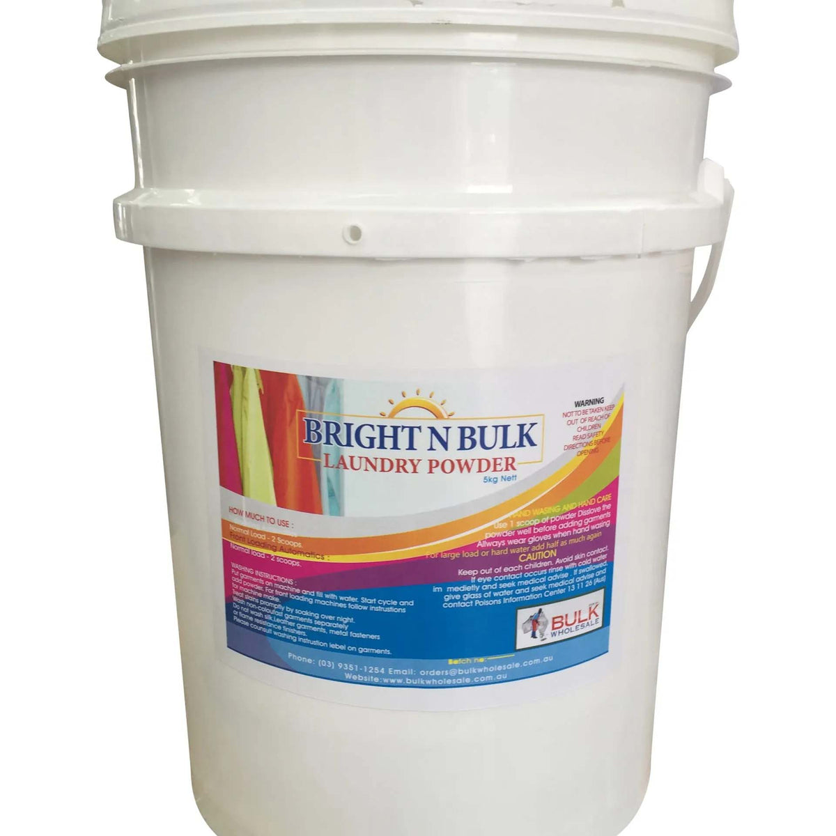 Bright Bulk Phosphate Free Laundry Powder – Mable Direct