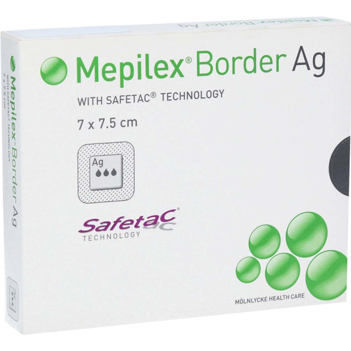 Mepilex Ag Bordered Antimicrobial Foam Dressing – Mable Direct