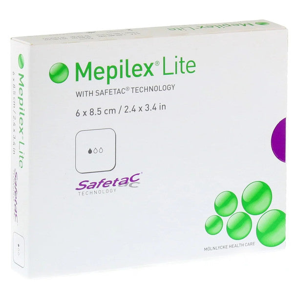 Mepilex Lite Non-Bordered Foam Dressing – Mable Direct