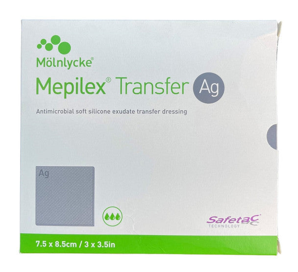 Mepilex Transfer Ag Antimicrobial Foam Dressing – Mable Direct